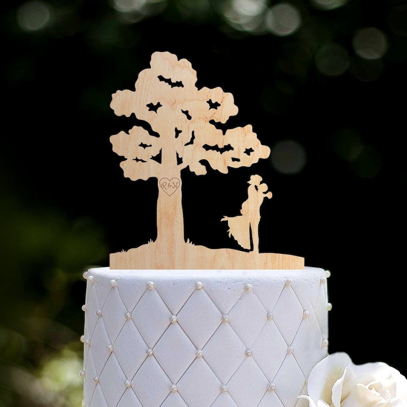 Tree Wedding Cake Topper - Etsy