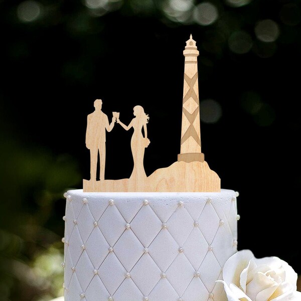Lighthouse Cake Topper - Etsy