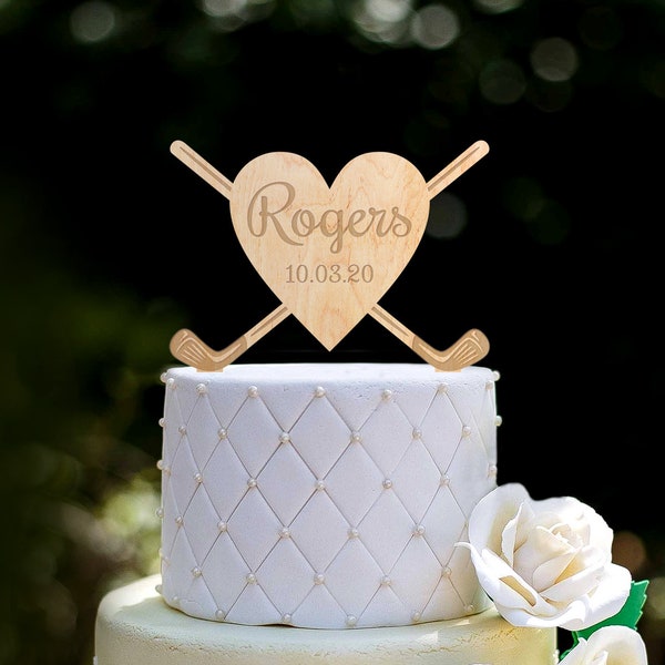 Golf Cake Topper - Etsy