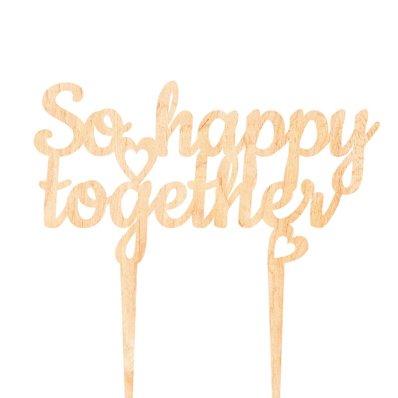 So Happy Together Wedding Anniversary Cake Topperhappy | Etsy