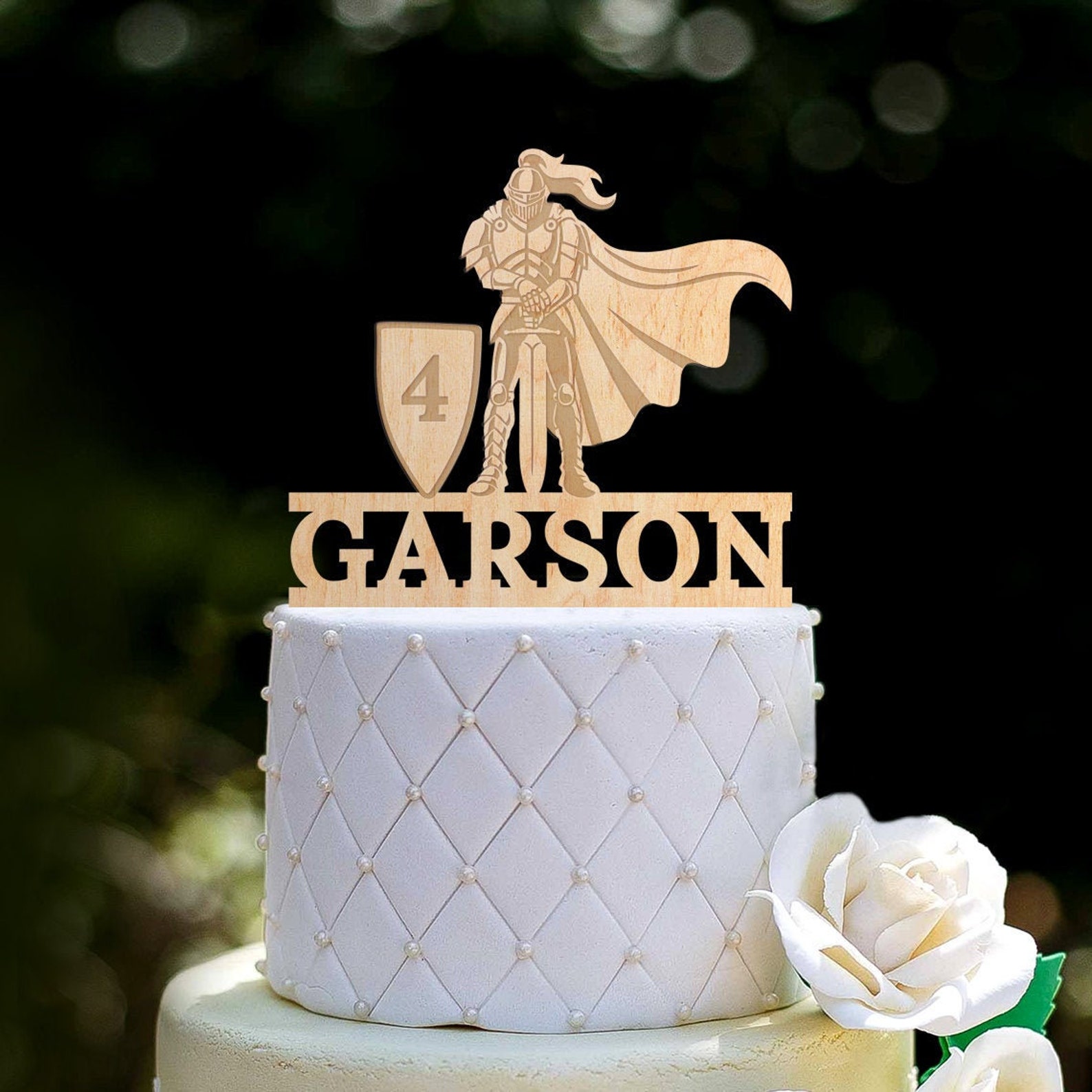Knight Birthday Cake Topper,knight in Armor Cake Topper Birthday,knight ...