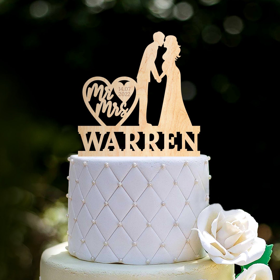 Pregnant Mr and Mrs Cake Topper,pregnant Wedding Bride and Groom Cake ...