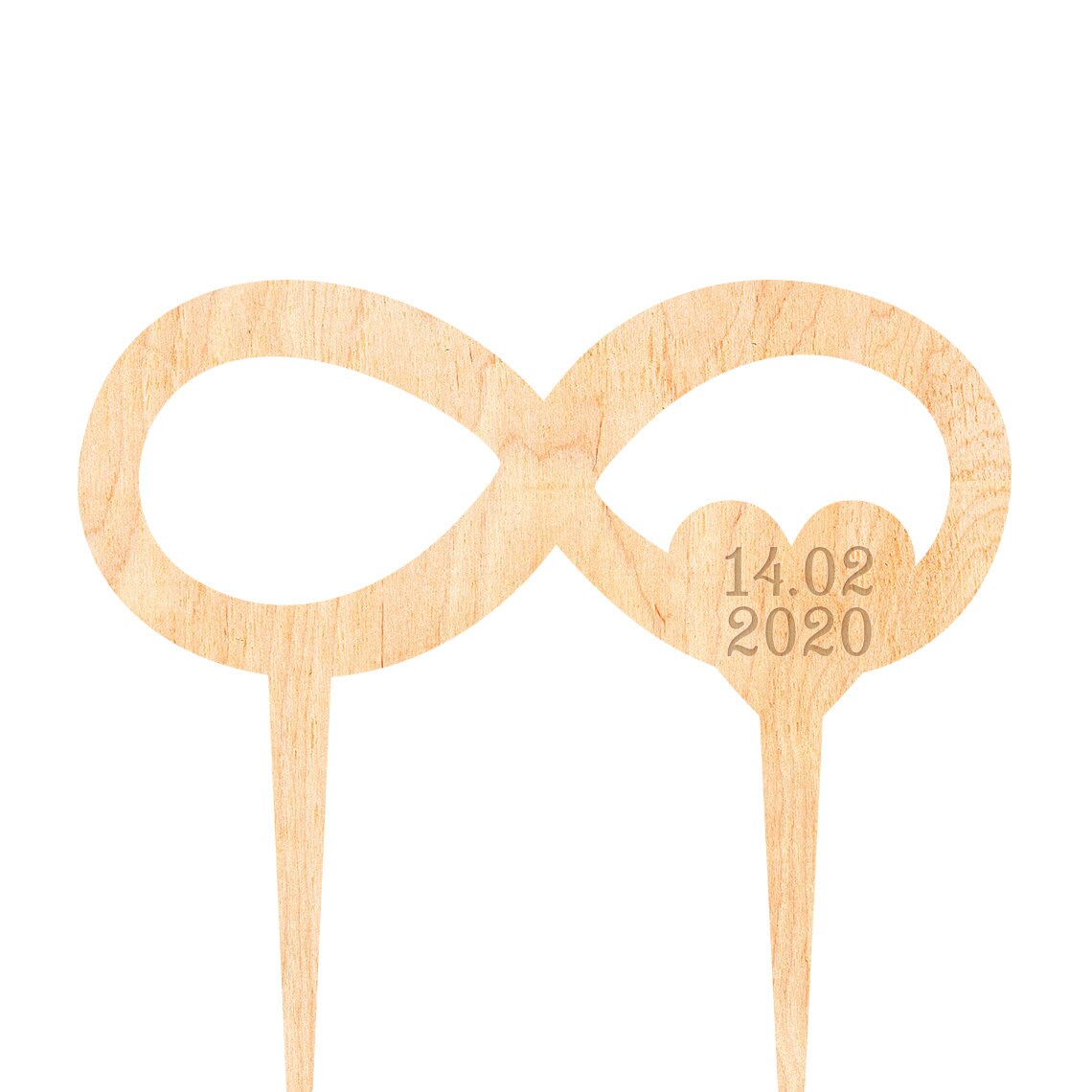 Infinity wedding cake topperinfinity engagement cake | Etsy