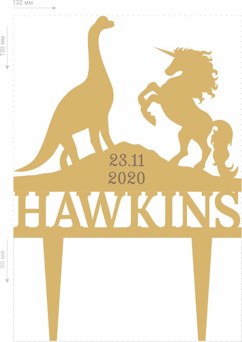 Custom Dinosaur Unicorn Wedding Brachiosaurus Cake - Etsy