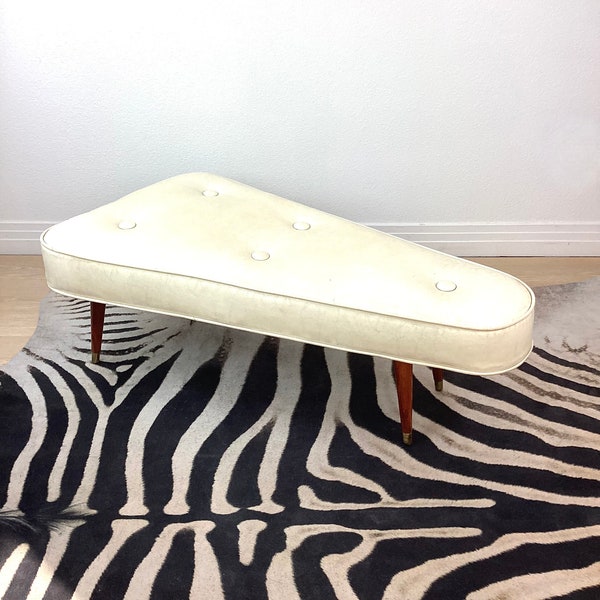 Mid Century Bench - Etsy