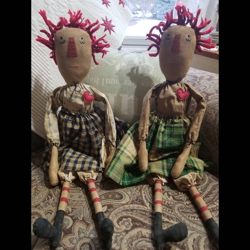 Primitive Dolls - Etsy