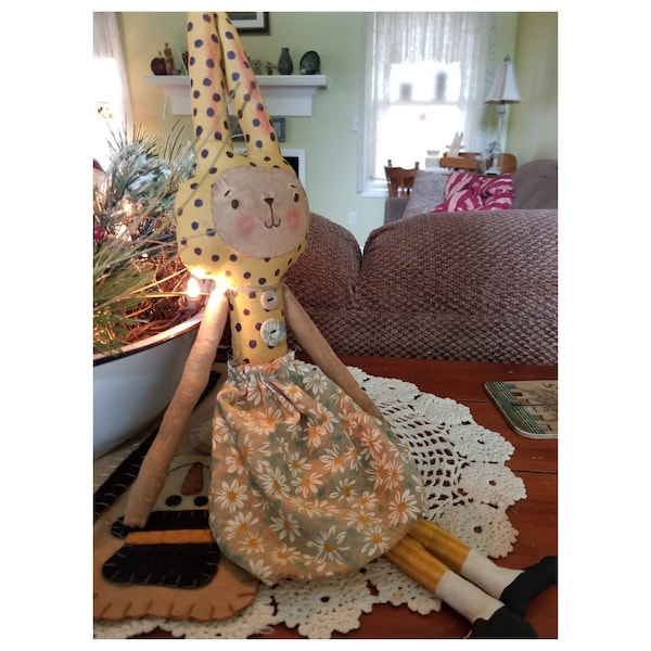 Primitive Doll - Etsy