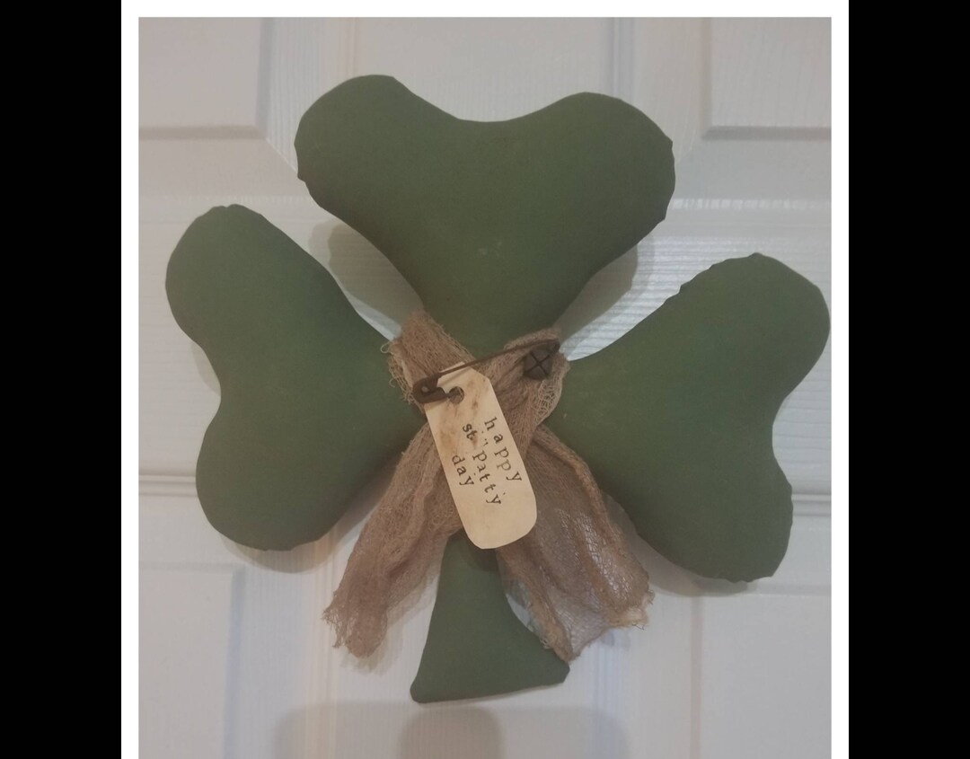 Primitive Shamrock - Etsy