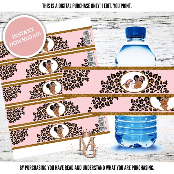 Cheetah Labels - Etsy
