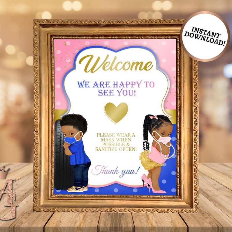 Sanitize Sign - Etsy