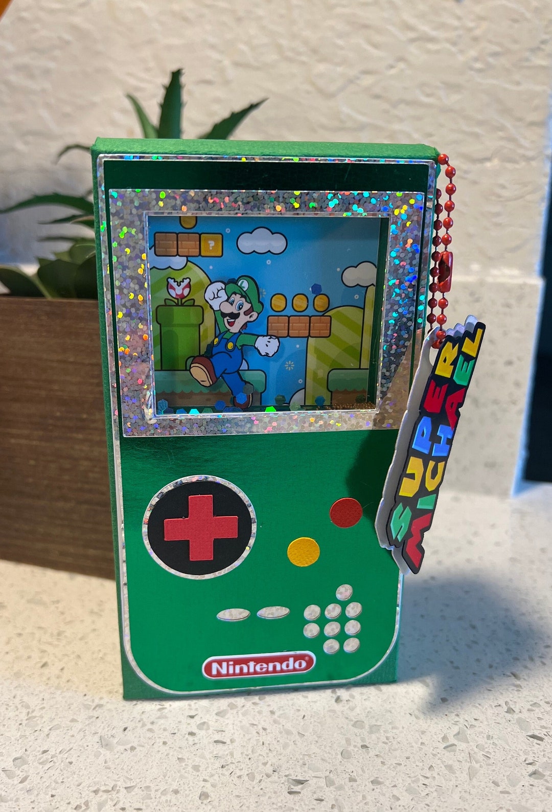 Mario Party Favor Boxes Mario Bros Super Mario Gameboy Favors - Etsy