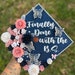 Graduation Cap Topper | Paper Flowers | Grad Cap | Cap Toppers ...
