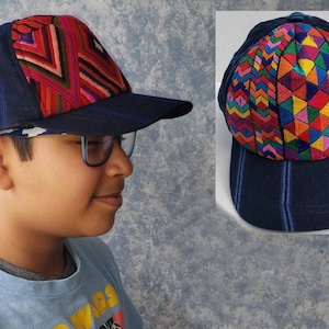 Guatemalan Unisex Upcycled Huipil Cap - Etsy