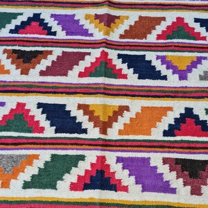 Handwoven Guatemalan Wool Rug Poncho Made in Momostenango - Etsy