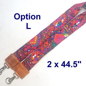 Guatemalan Handmade EMBROIDERED Leather CAMERA / BAG Strap - Etsy