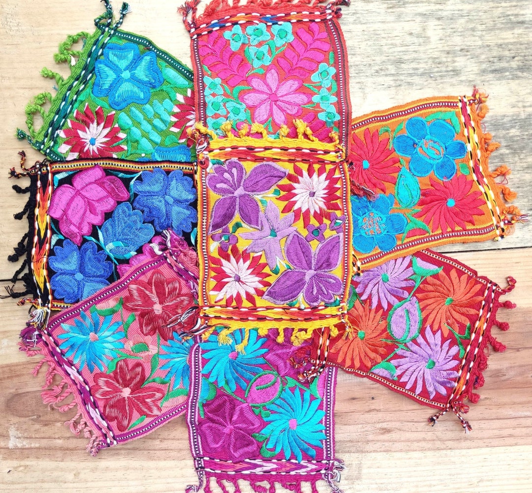 20x20 Cm COTTON Textile GUATEMALA COASTER Set Available in Multiple ...