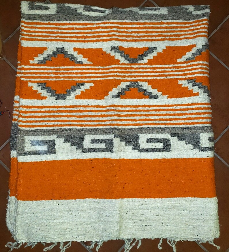 Handwoven Guatemalan Wool Rug Poncho Made in Momostenango - Etsy