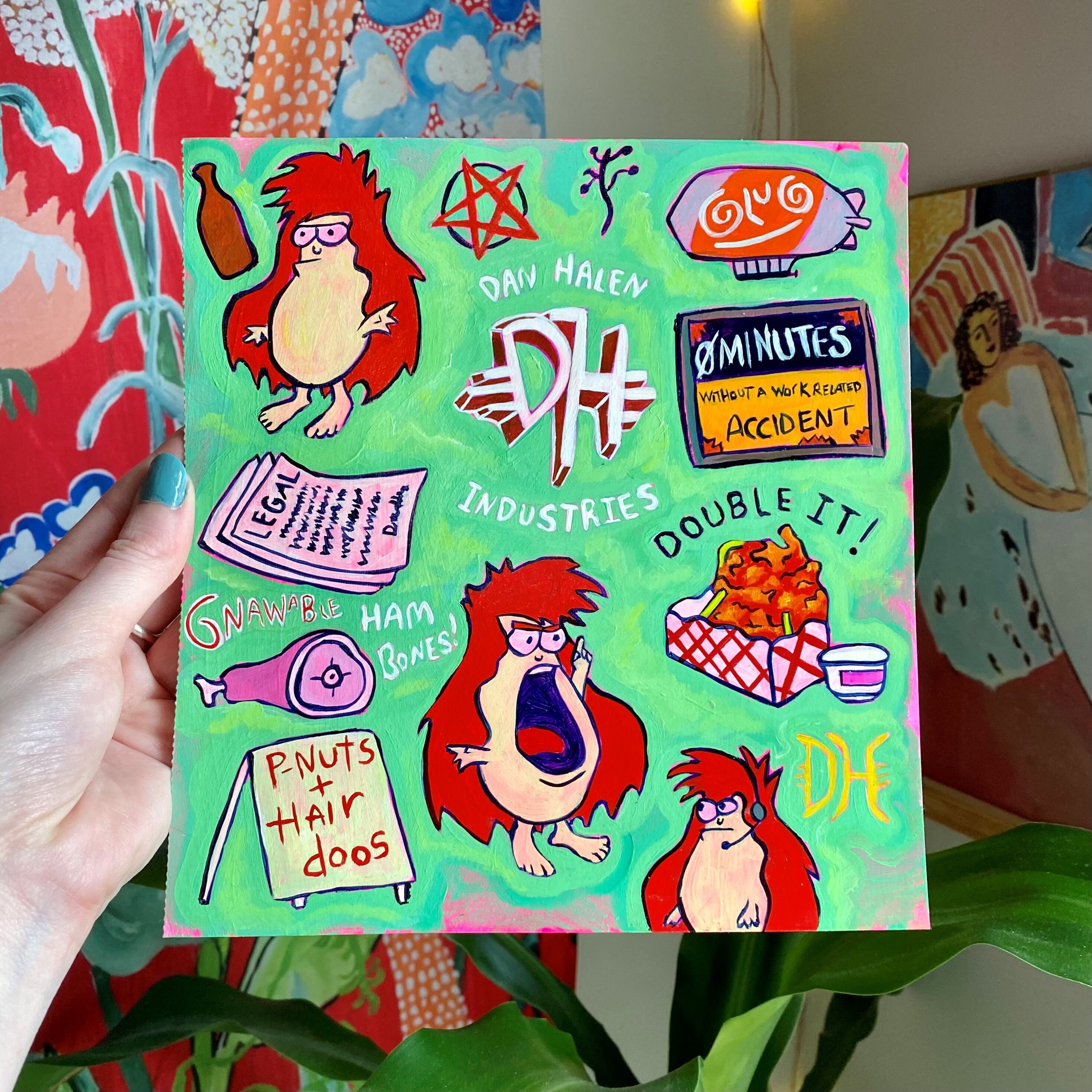 Dan Halen Industries Squidbillies Art Adult Swim Wall Décor Animation ...