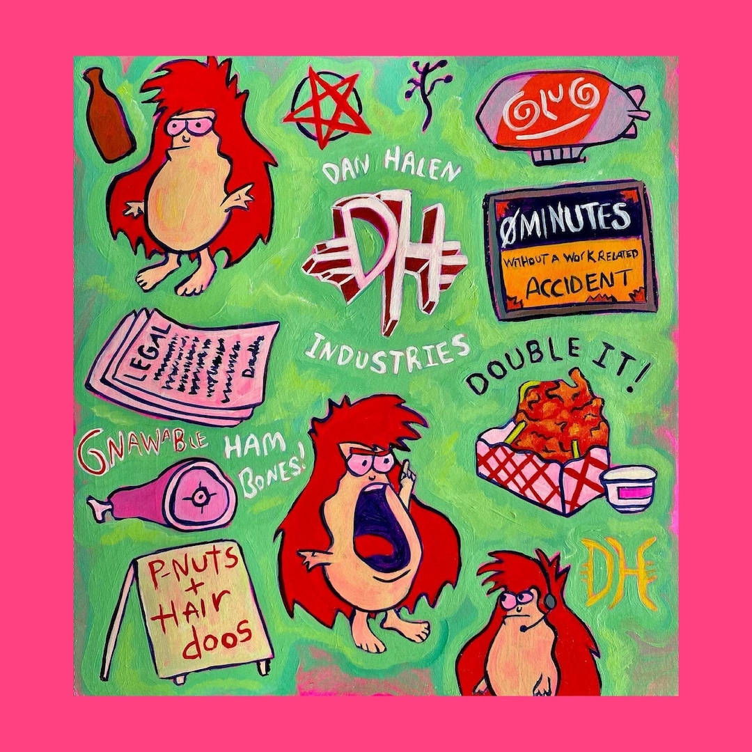 Dan Halen Industries Squidbillies Art Adult Swim Wall Décor Animation ...