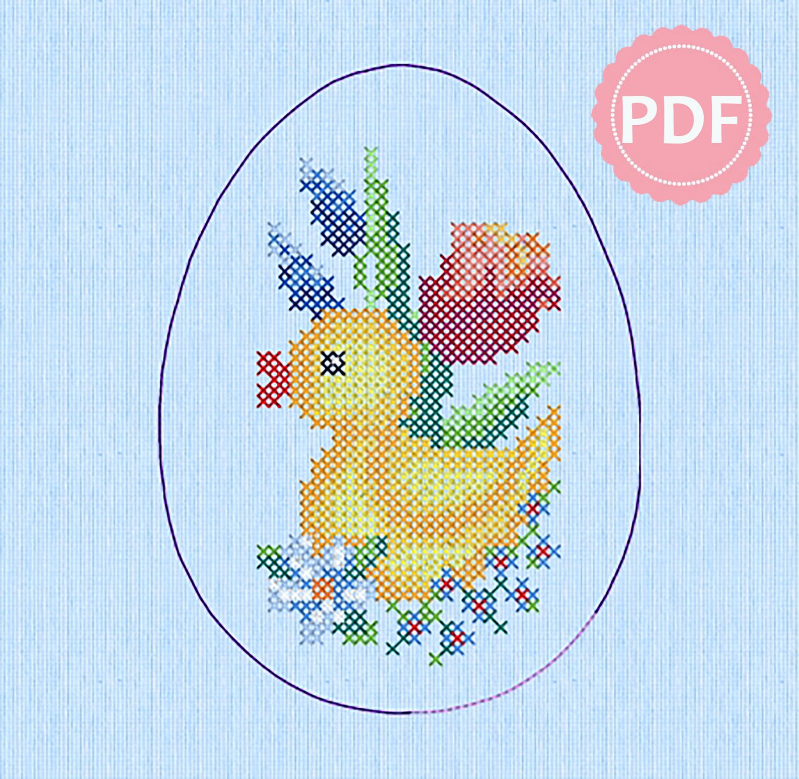 Machine Embroidery Design Easter Egg. A Toy of Felt. Nursery Decor DIY ...