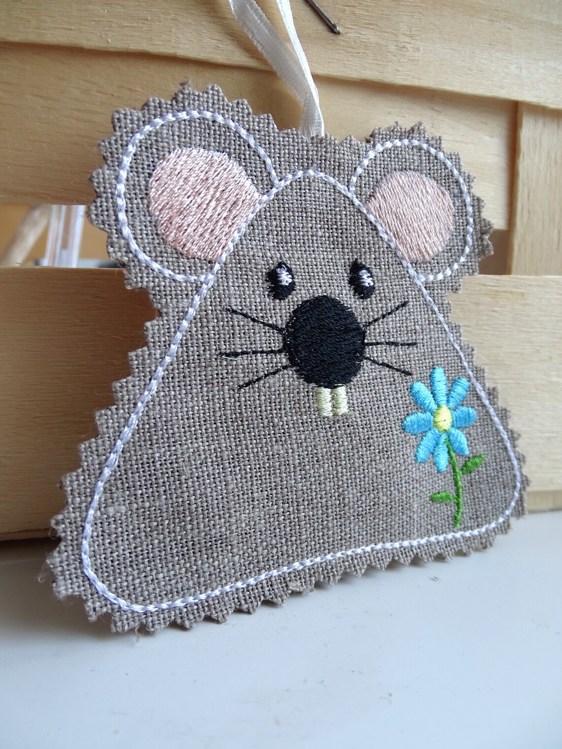 Machine Embroidery Little Mouse. Diy Toy. Soft Toy, Children's Room ...
