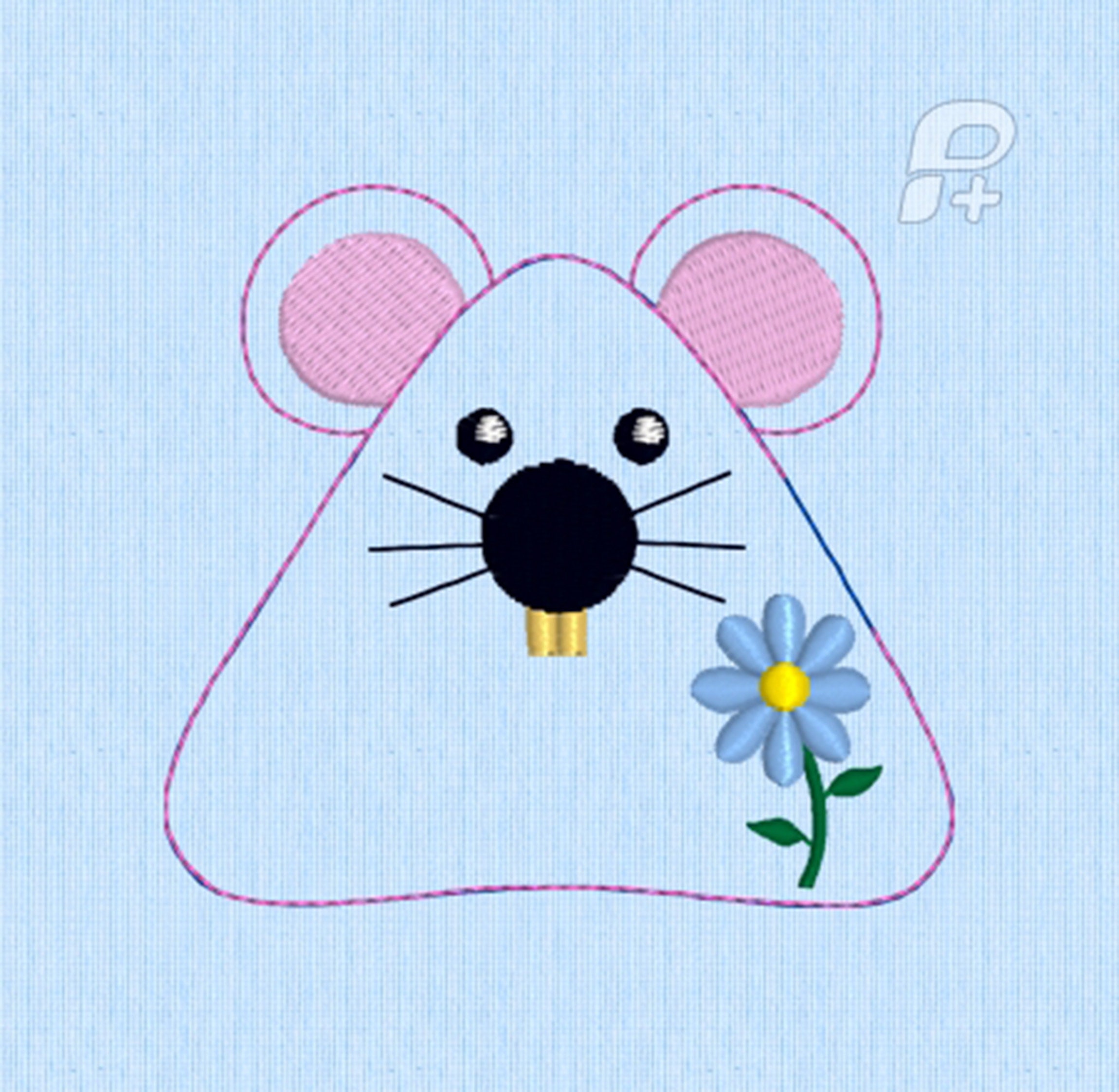 Machine Embroidery Little Mouse. Diy Toy. Soft Toy, Children's Room ...