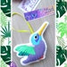 Machine Embroidery "hummingbird".a Toy of Felt.diy Toy. Soft Toy ...