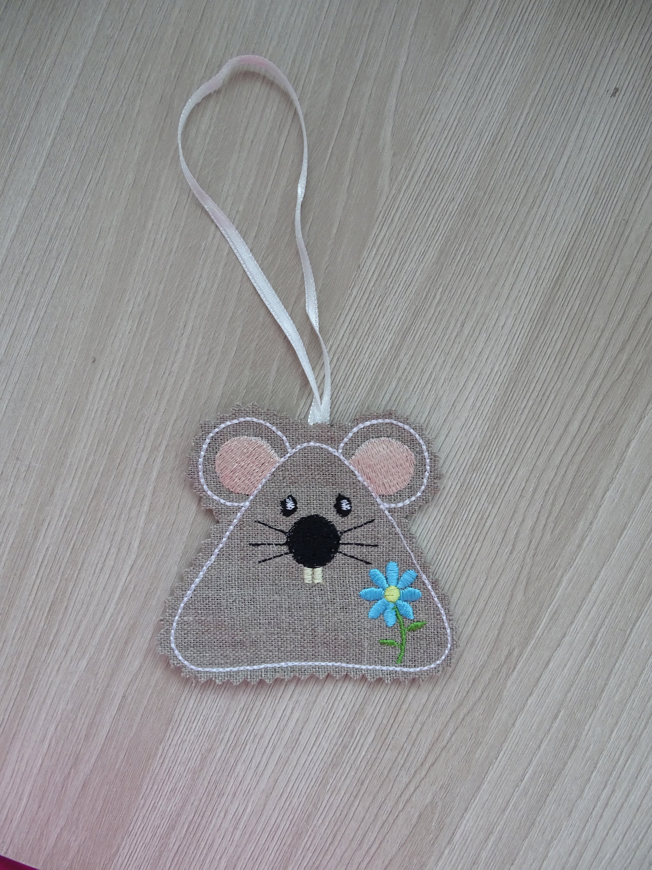 Machine Embroidery Little Mouse. Diy Toy. Soft Toy, Children's Room ...
