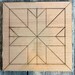 Ladder Star Wood Barn Quilt Block Unfinished | Quilt Block Kit - Etsy