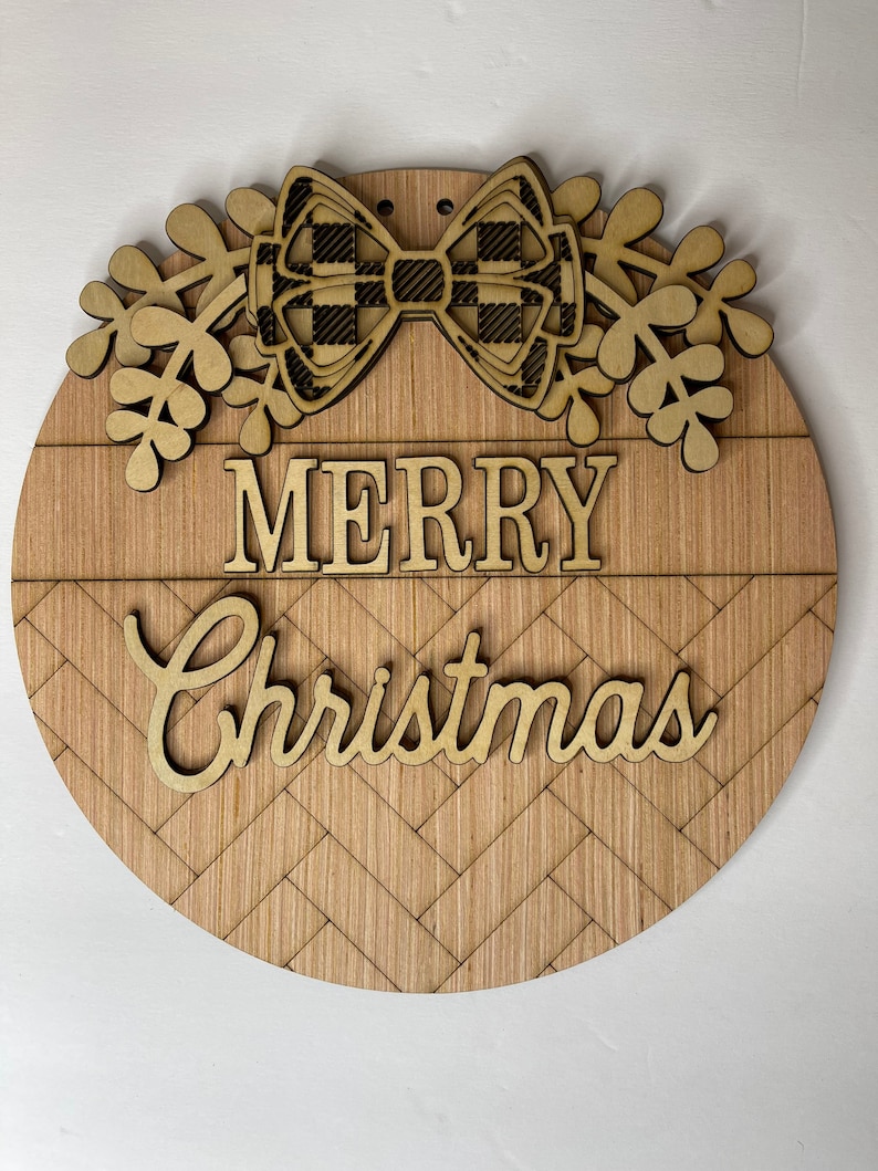 Merry Christmas Blank Sign Blank Christmas Design - Etsy