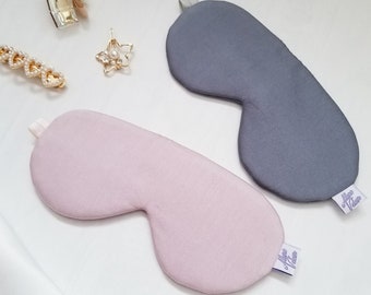 Cotton Sleep Mask Satin Sleep Mask Sleep Mask With | Etsy