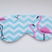 Cotton Sleep Mask Flamingo Cute Sleepmask - Etsy