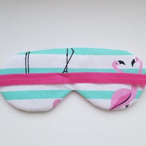 Cotton Sleep Mask Flamingo Cute Sleepmask - Etsy
