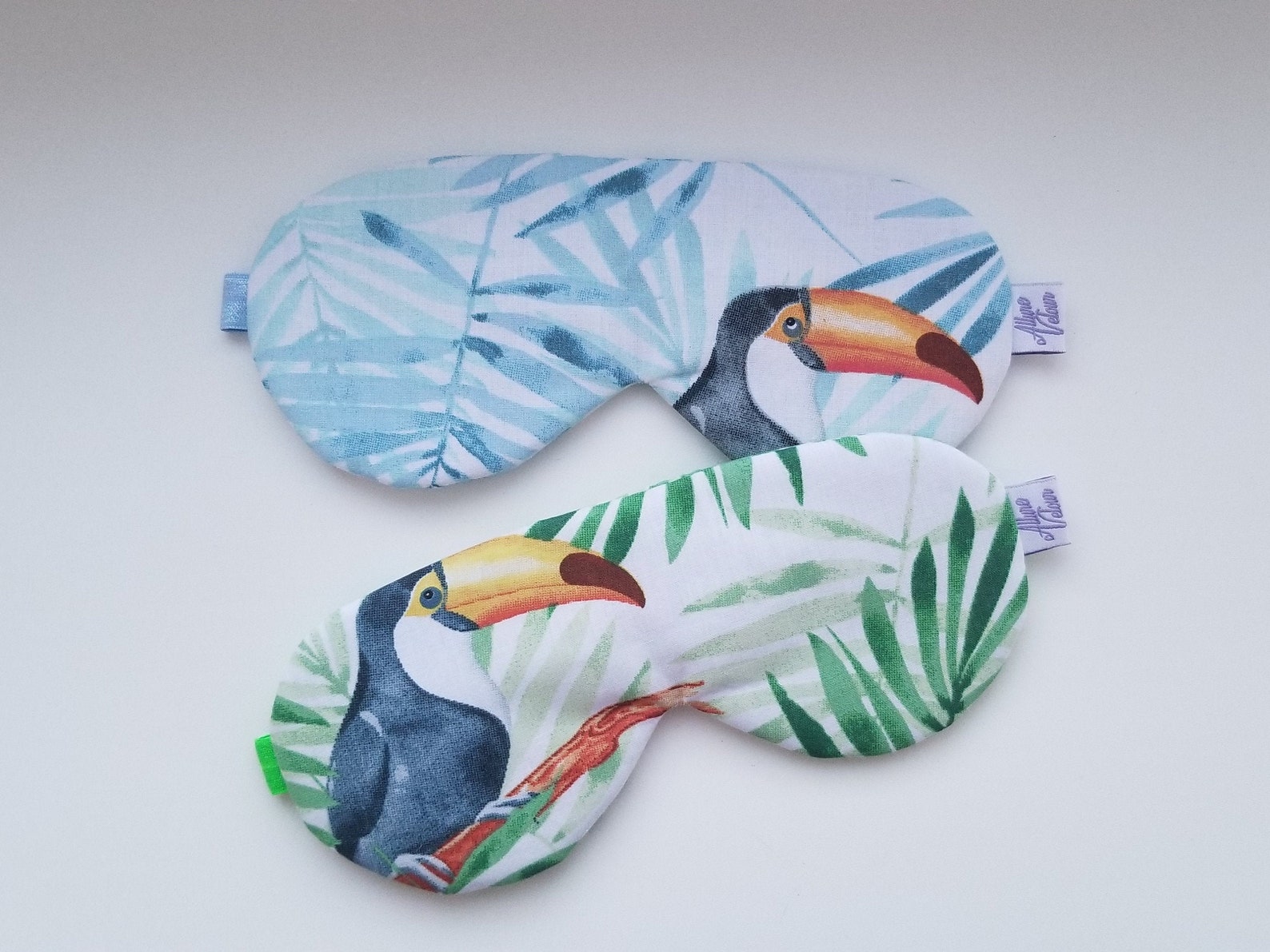 Cotton Sleep Mask Toucan Cute Sleepmask - Etsy