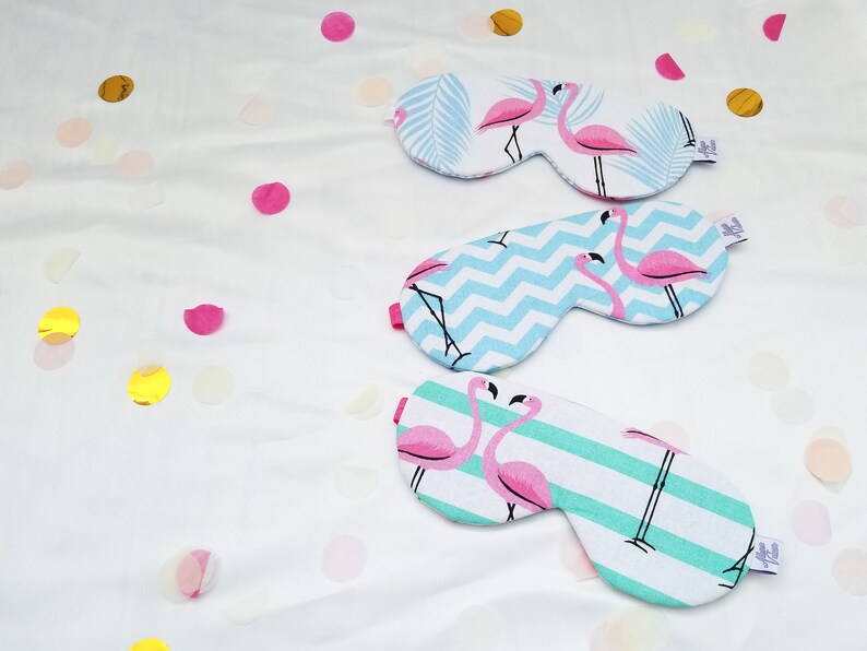Cotton Sleep Mask Flamingo Cute Sleepmask - Etsy
