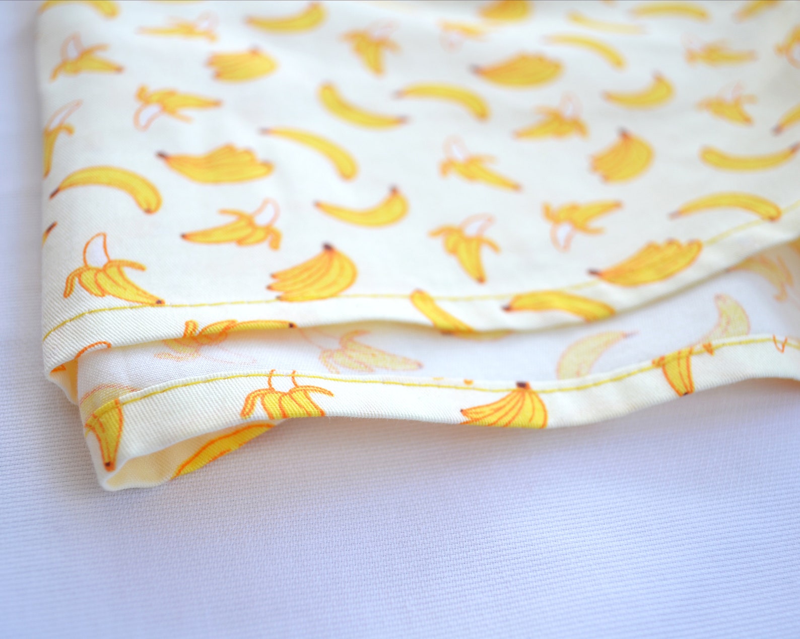 Cotton Pajama Set for Women With Bananas / Summer Pajama Set - Etsy