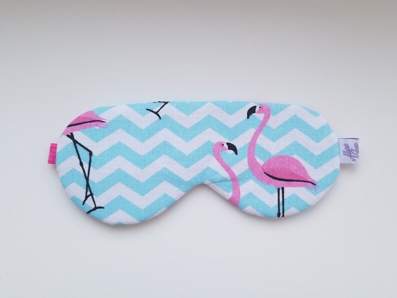 Cotton Sleep Mask Flamingo Cute Sleepmask - Etsy