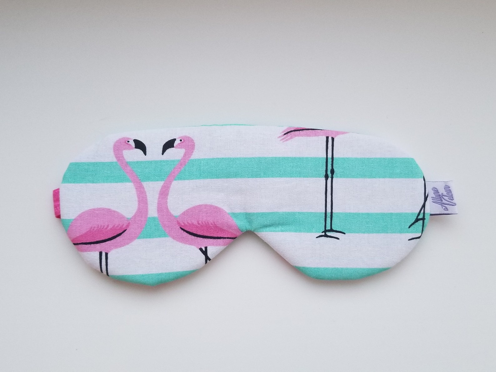Cotton Sleep Mask Flamingo Cute Sleepmask - Etsy