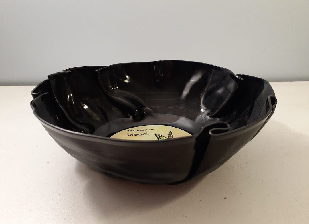 Bread Vinyl Record Bowl Hand Made From Original Bread Record Great for ...