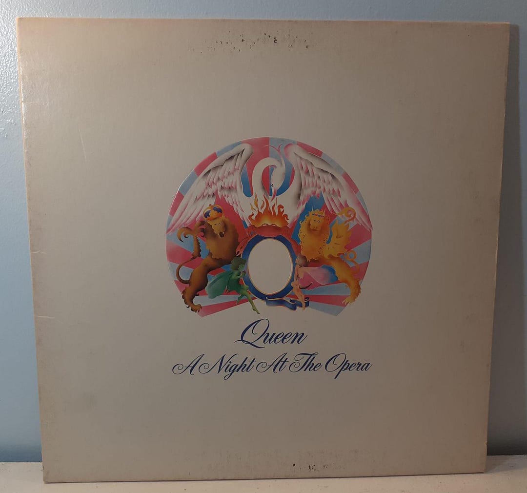 1975 Queen Night at the Opera Elekta Records With Gatefold Cover Queen ...