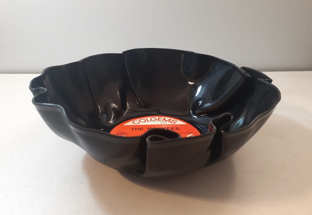 Monkees Vinyl Record Bowl Handmade From Original Monkees Record Fun ...