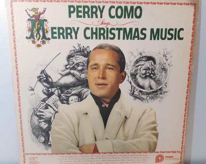 1961 Perry Como Sings Merry Christmas Music CAS-660/PC-RS-5309 ...