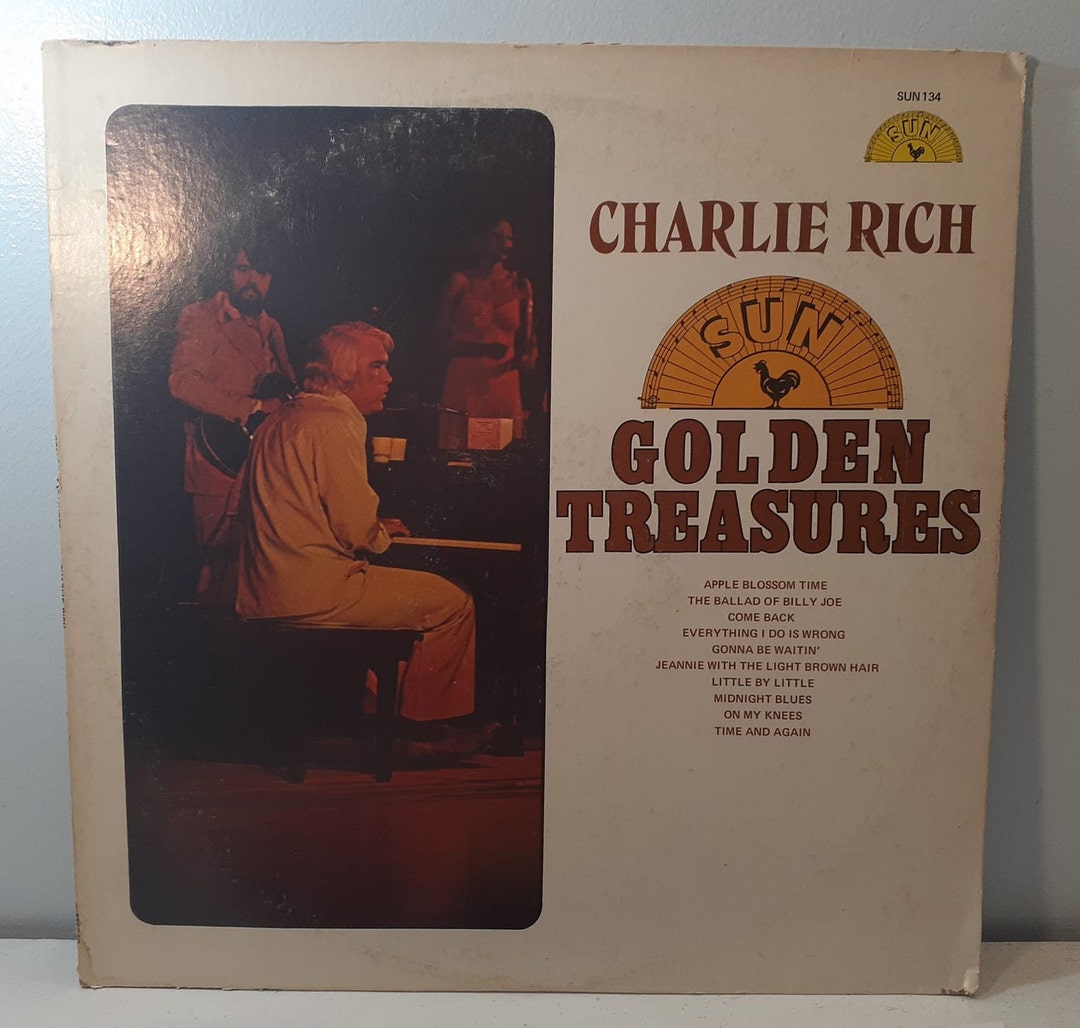 1974 Charlie Rich Sun Record Golden Treasures XSY-49546 Charlie Rich ...