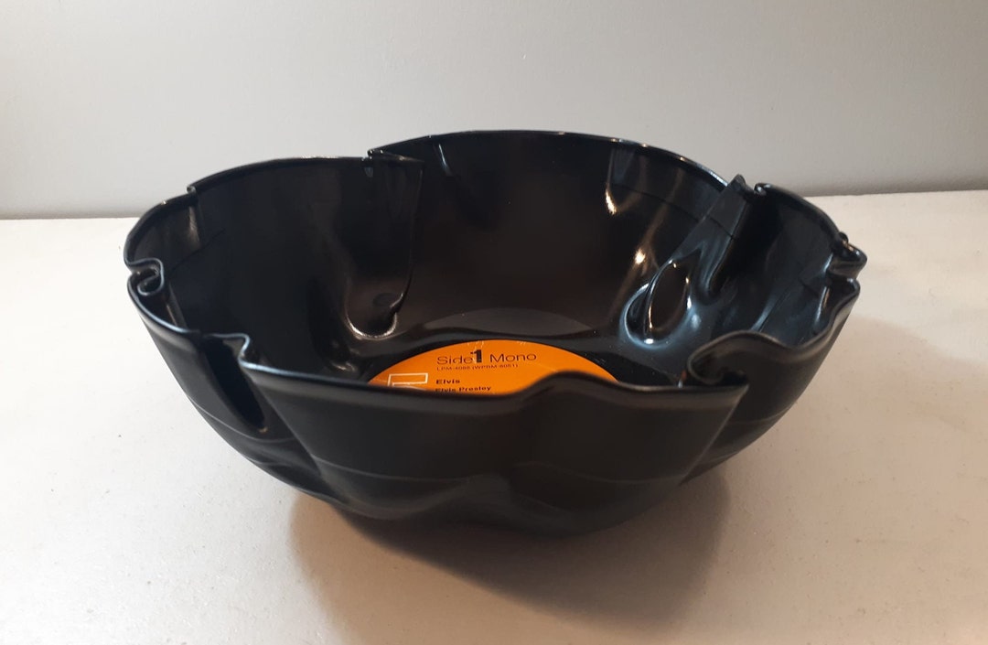 Elvis Presley Record Bowl Handmade From Original Elvis Presley Record ...