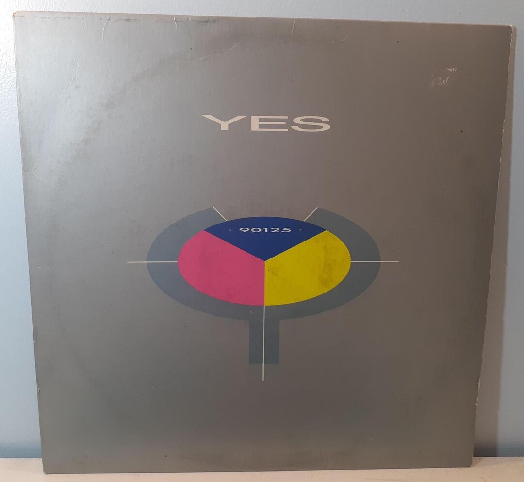1983 YES 90125 Record Atlantic Records With Original Lyric Sheet Inner ...