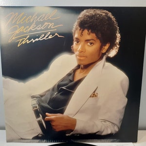 1982 Michael Jackson Thriller Record With Gatefold Cover and Original ...