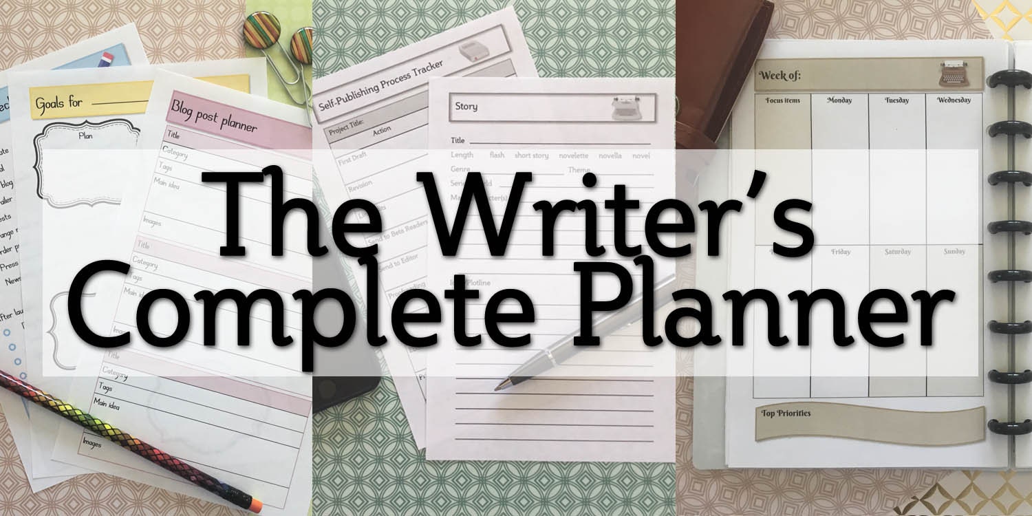 Writer's Complete Planner Pages Printables - Etsy