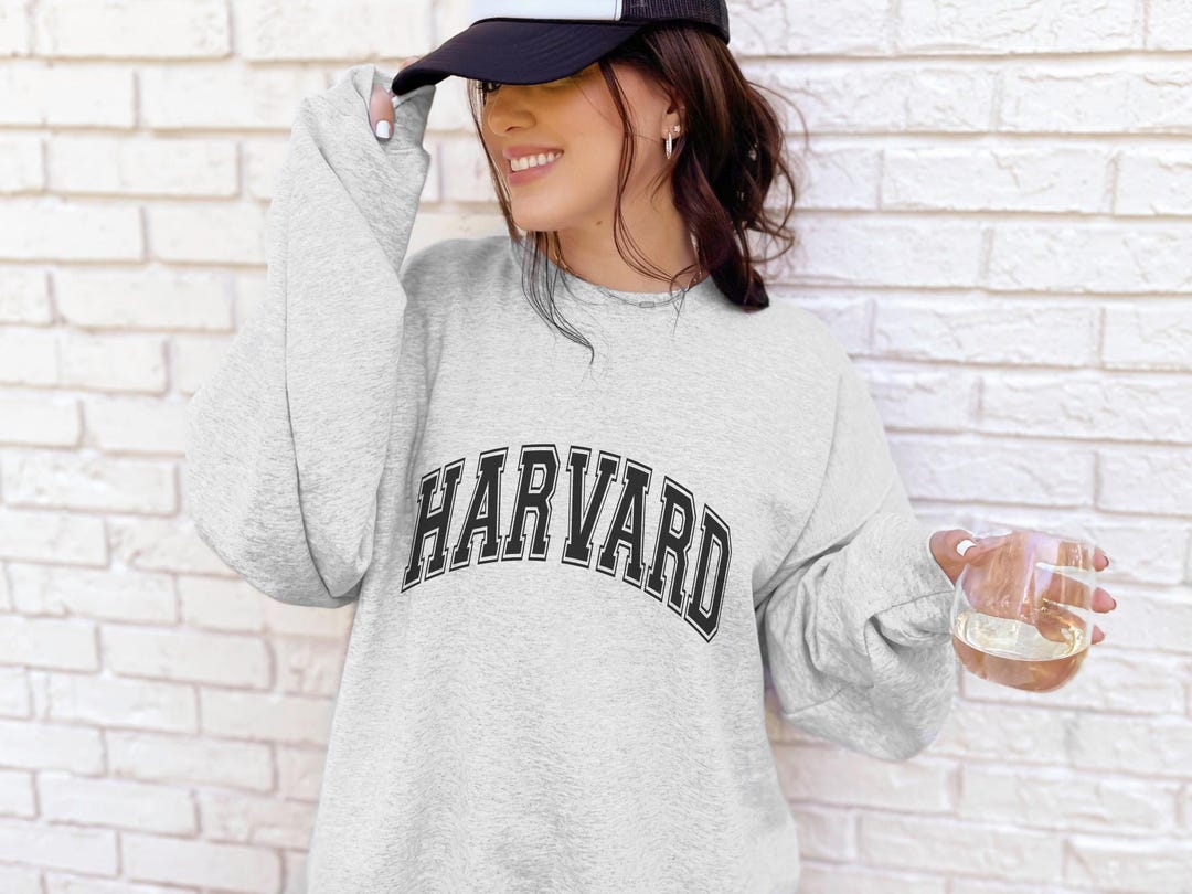 Harvard Sweatshirt, Ivy League Crewneck Jumper, College Apparel ...