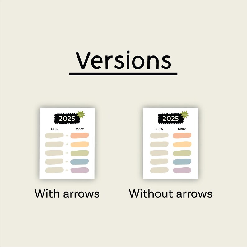 2025 New Year Goals Worksheet Poster, Adult Family Resolutions, Kids ...