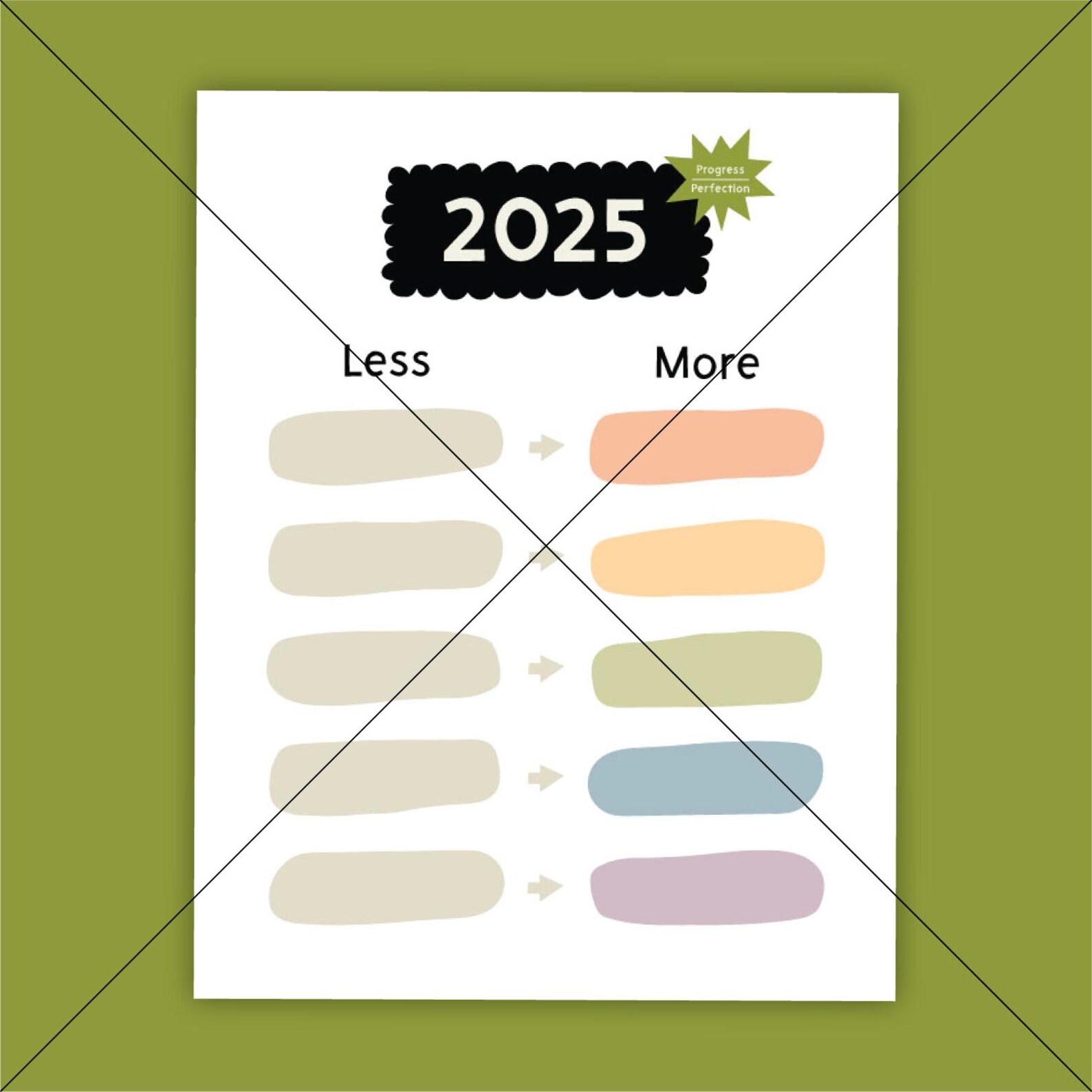 2025 New Year Goals Worksheet Poster, Adult Family Resolutions, Kids ...